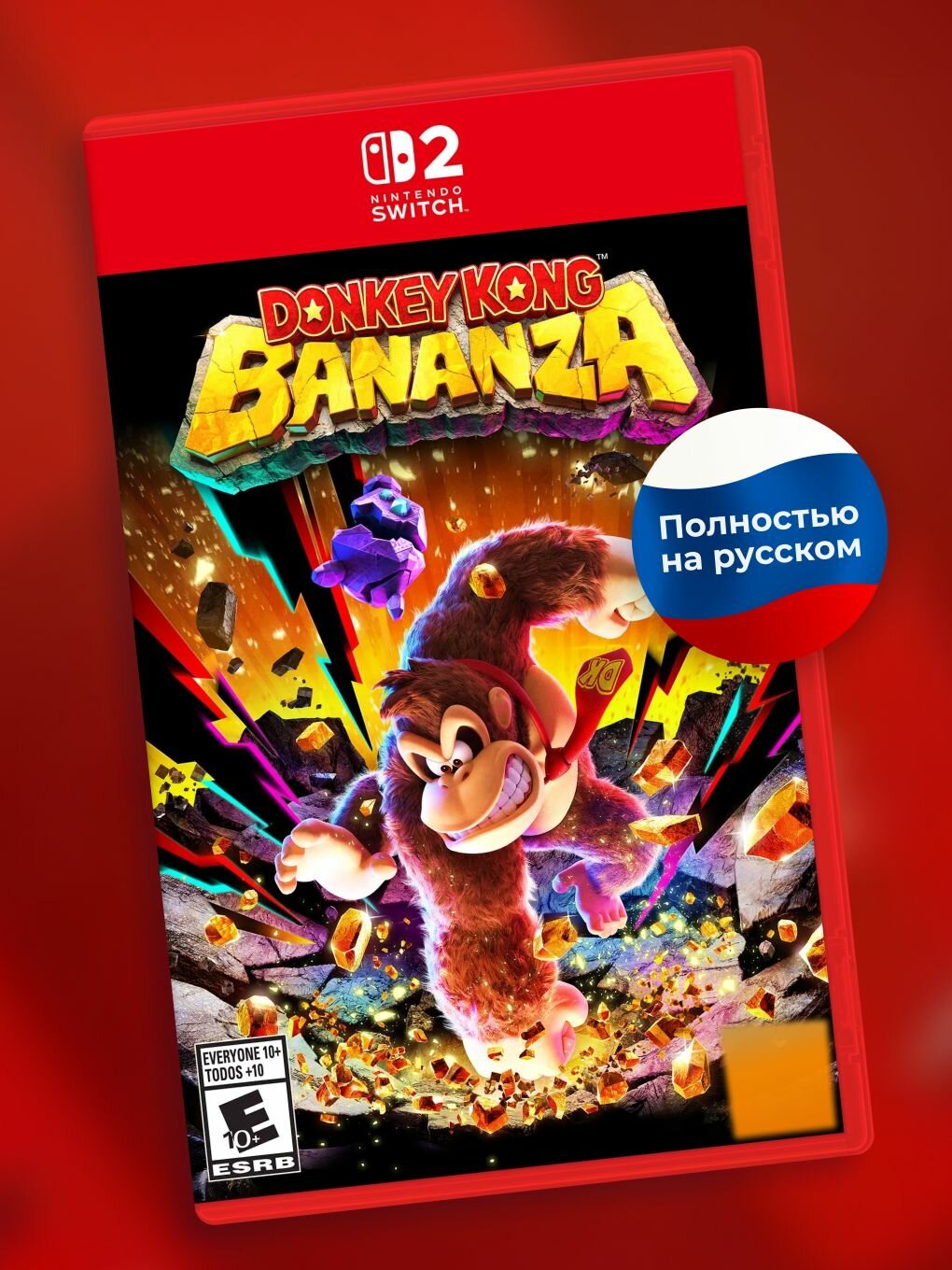 Игра Donkey Kong Bananza Nintendo Switch 2 картридж