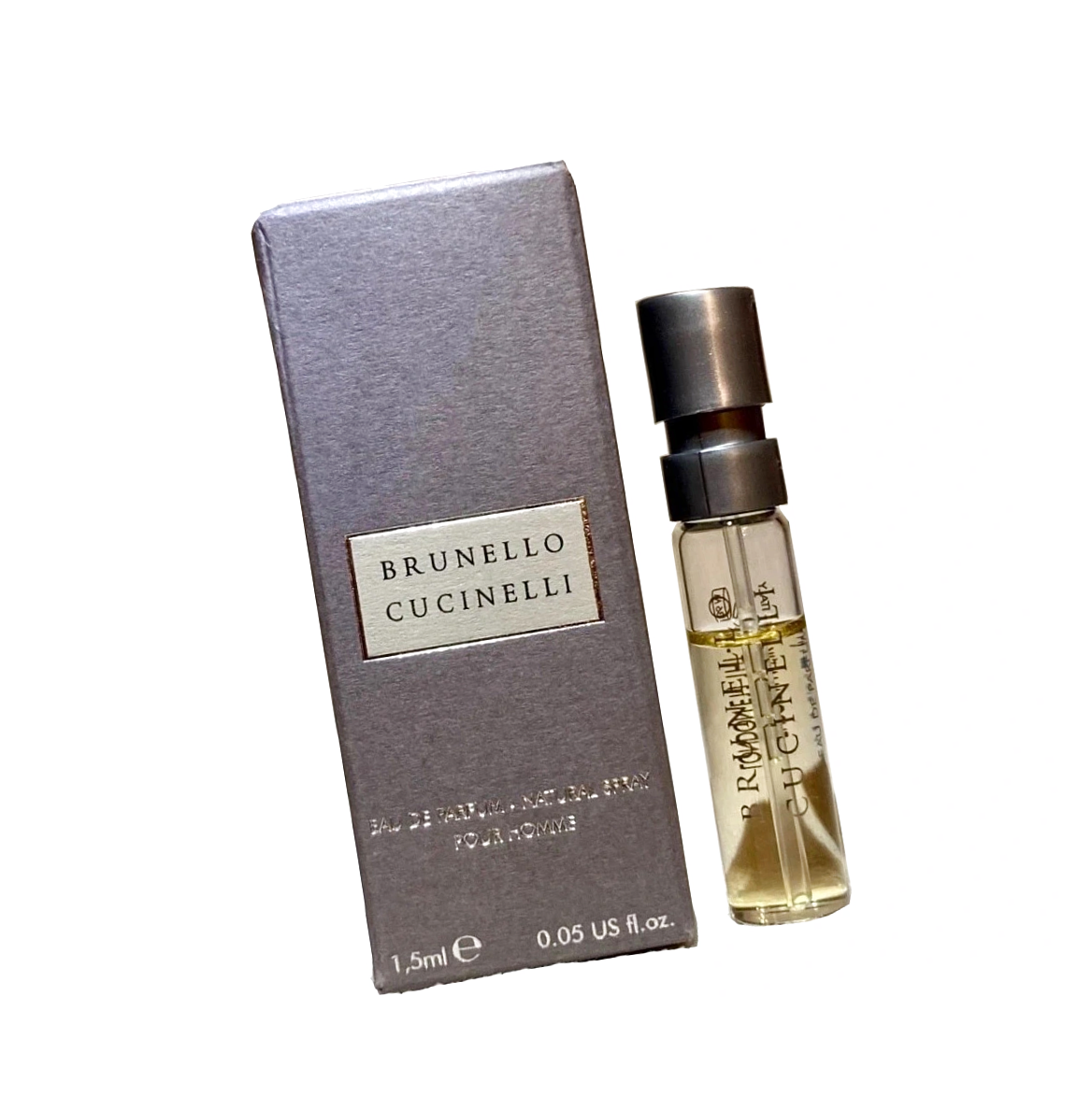 Парфюмерная вода Pour Homme Brunello Cucinelli мужская миниатюра 1.5 мл - Брунелло Кучинелли Пур Хомме