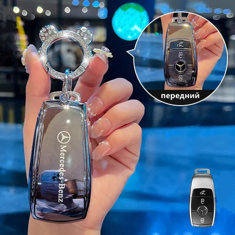 Новый чехол для дистанционного ключа из ТПУ для Mercedes Benz A C E S G Class GLC CLE CLA GLB GLS W177 W205 W213 W222 X167 AMG