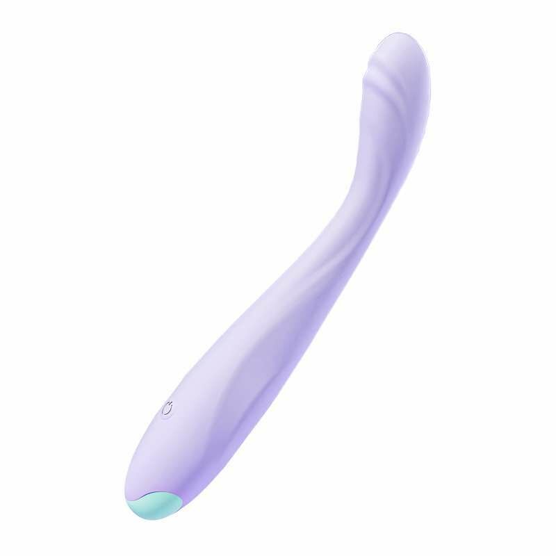 Jissbon Candy Max Series Q-Tube Тонкий Вибратор, Узкий Дизайн, 8 см