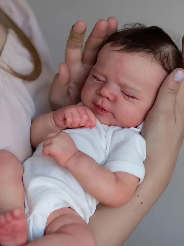 48 см Большая кукла reborn девочка / Реалистичная силиконовая кукла реборн для девочки / Reborn Dolls