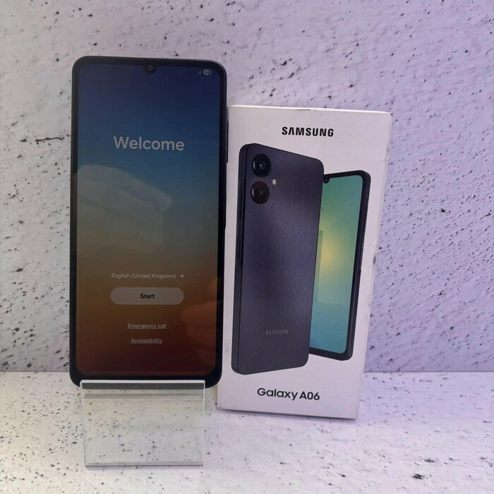 Смартфон Samsung Galaxy A06 6/128 Черный