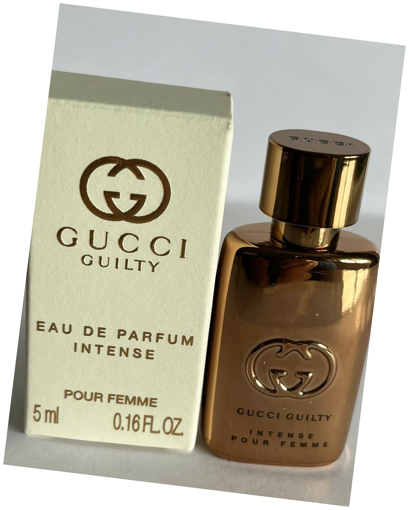 Парфюмерная вода Gucci Guilty Intense 5 мл миниатюра женская - Гуччи Гилти Интенс Пур Фам