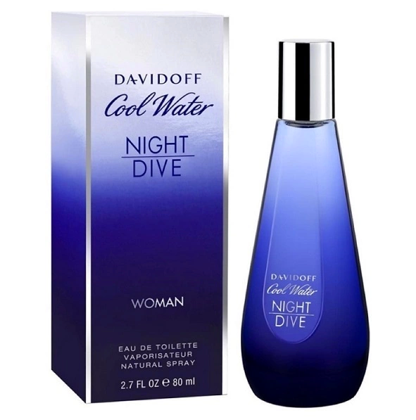Парфюм Davidoff Cool Water Night Dive Woman 80 мл для женщин - Кул Вотер Найт Дайв