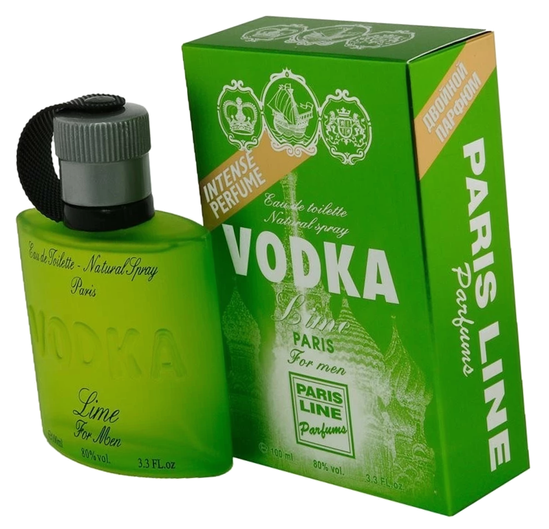 Туалетная вода Пари Лайн Парфамс Водка Лайм 100 мл для мужчин - Vodka Lime