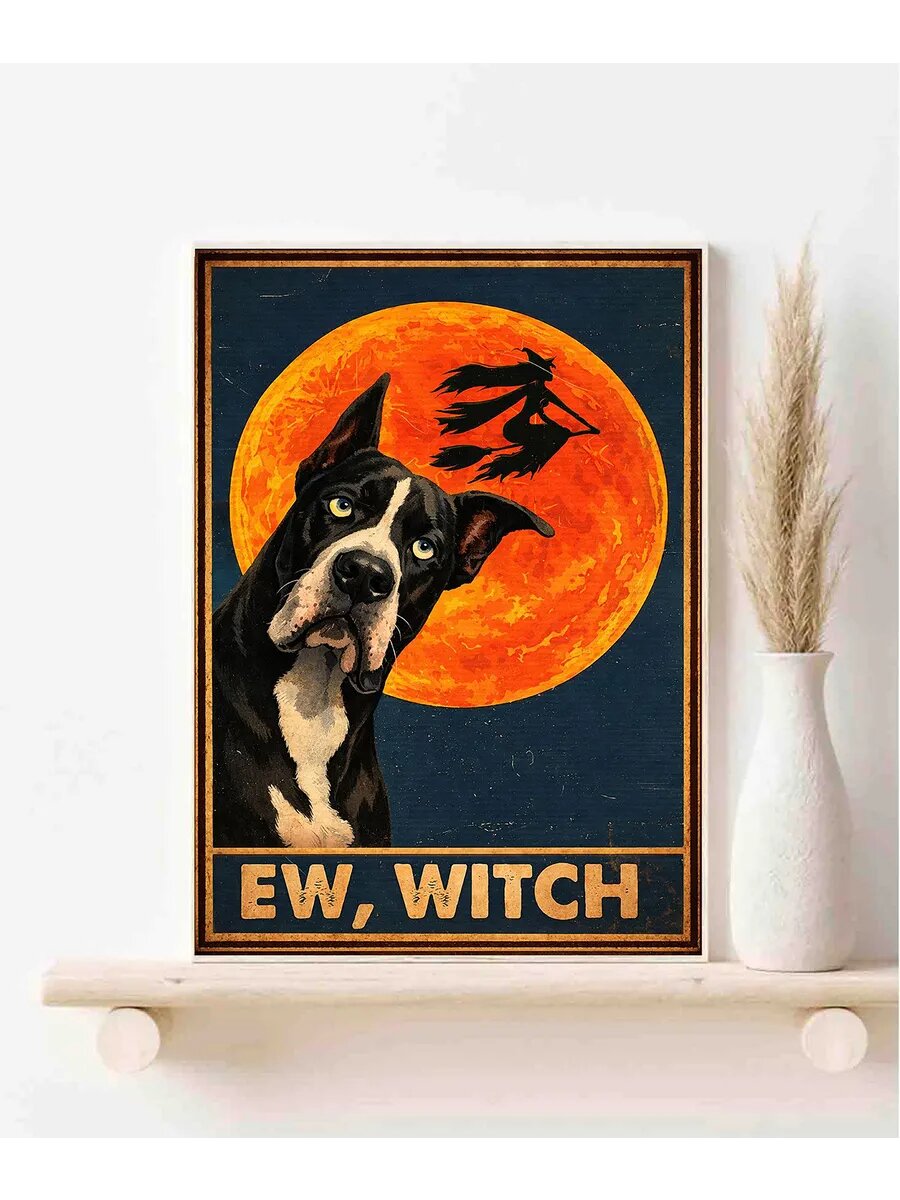 Немецкий дог, EW Witch, Плакат 30x42см