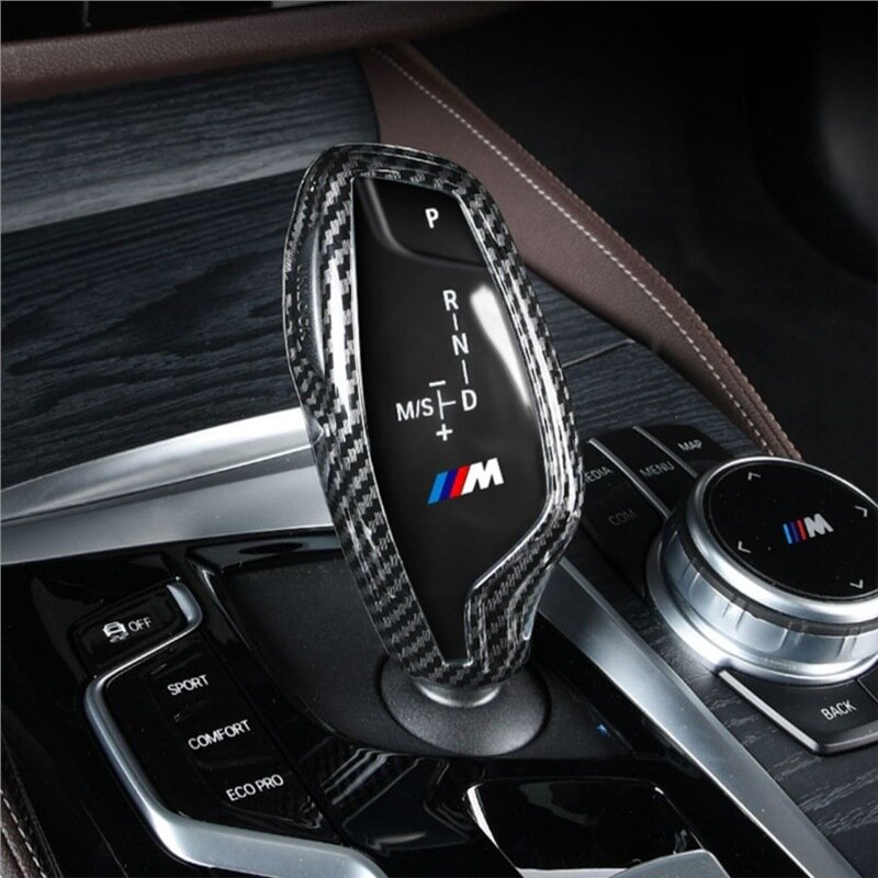 BMW X3 iX3 (2018-2021) Полупокрытие матовый черный ручка переключения