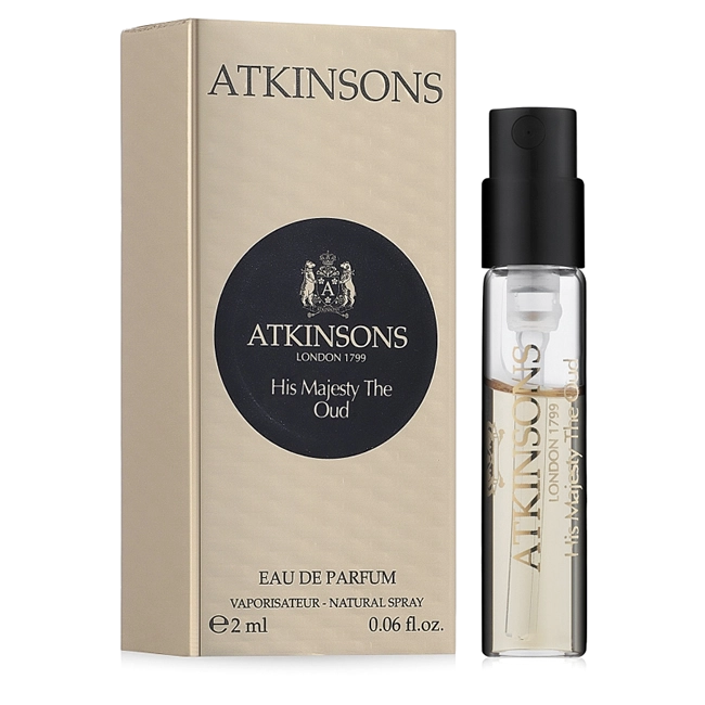 Сэмпл парфюмерной воды Atkinsons His Majesty The Oud 2 мл для мужчин