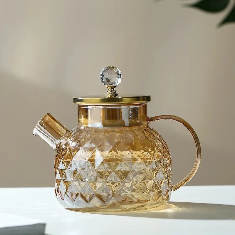 JUSTINLAU стеклянный чайник 1/1.8 л шампань 1000ML