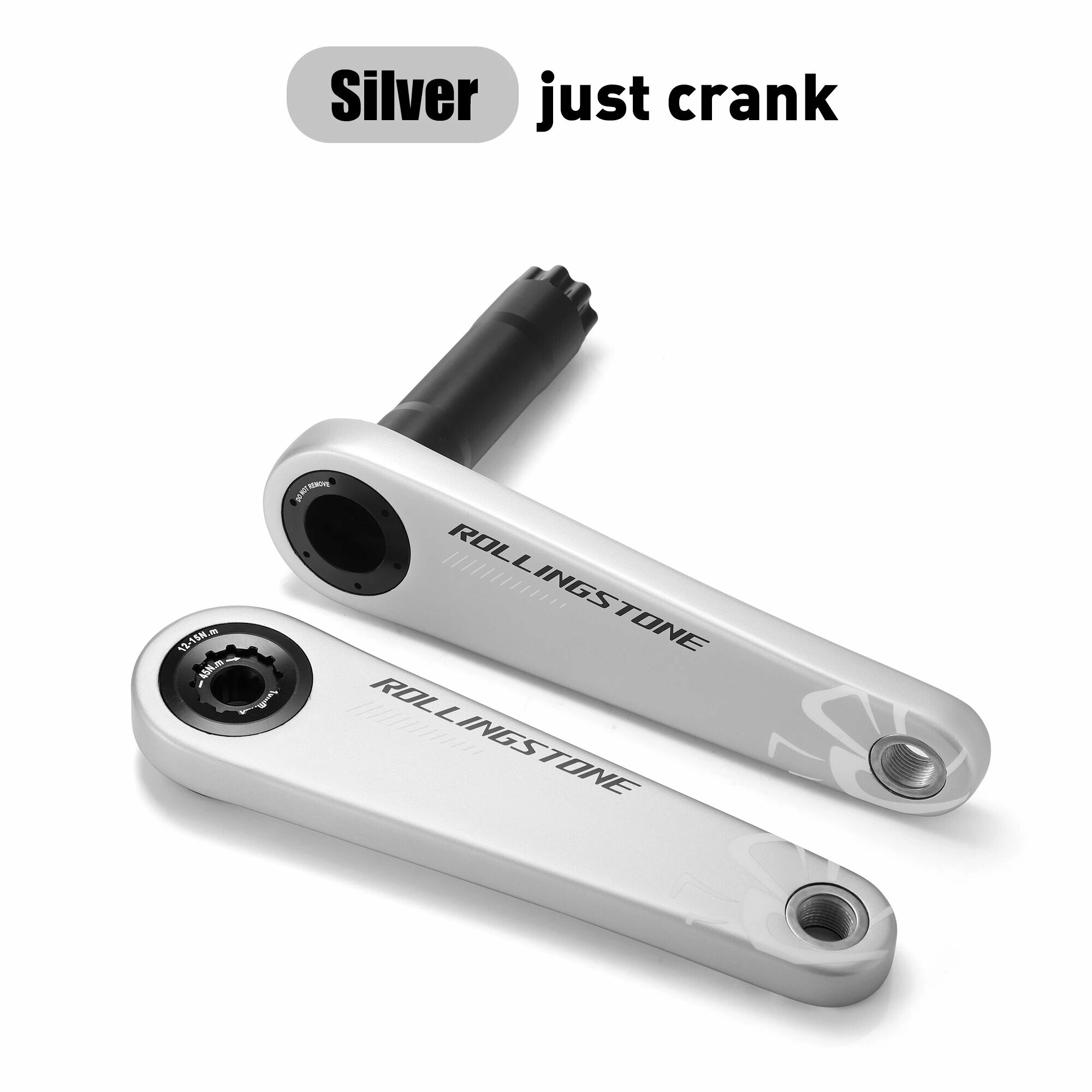 Карбоновые шатуны Rollingstone Superlight DUB 29 мм 167.5 мм, only crank silver