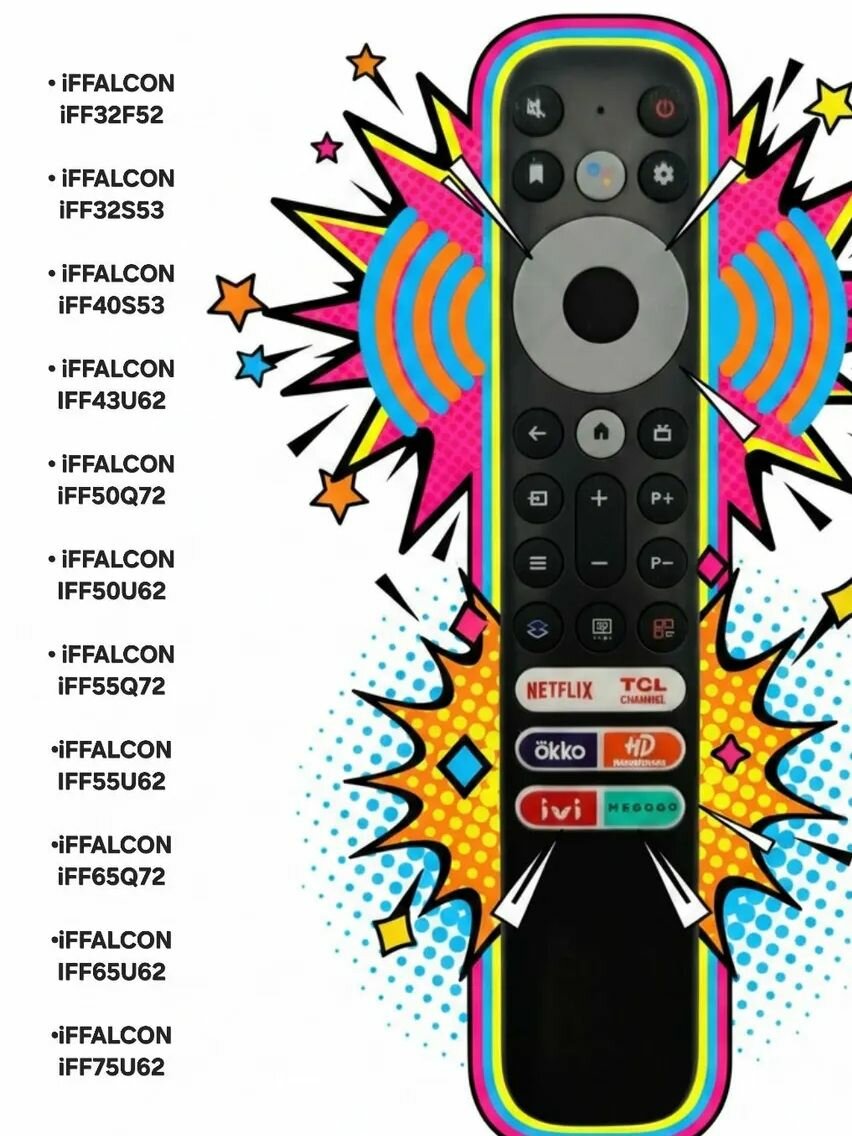 Пульт для Телевизоров iFFALCON iFF32F52 и другие