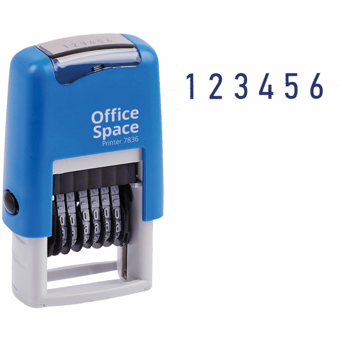 Нумератор автоматический OfficeSpace (6-разрядный, высота шрифта 3мм) (BSt_40501), 50шт.