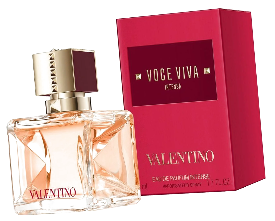 Valentino Voce Viva Intensa 50 мл - женская парфюмерная вода Валентино Восе Вива Интенса