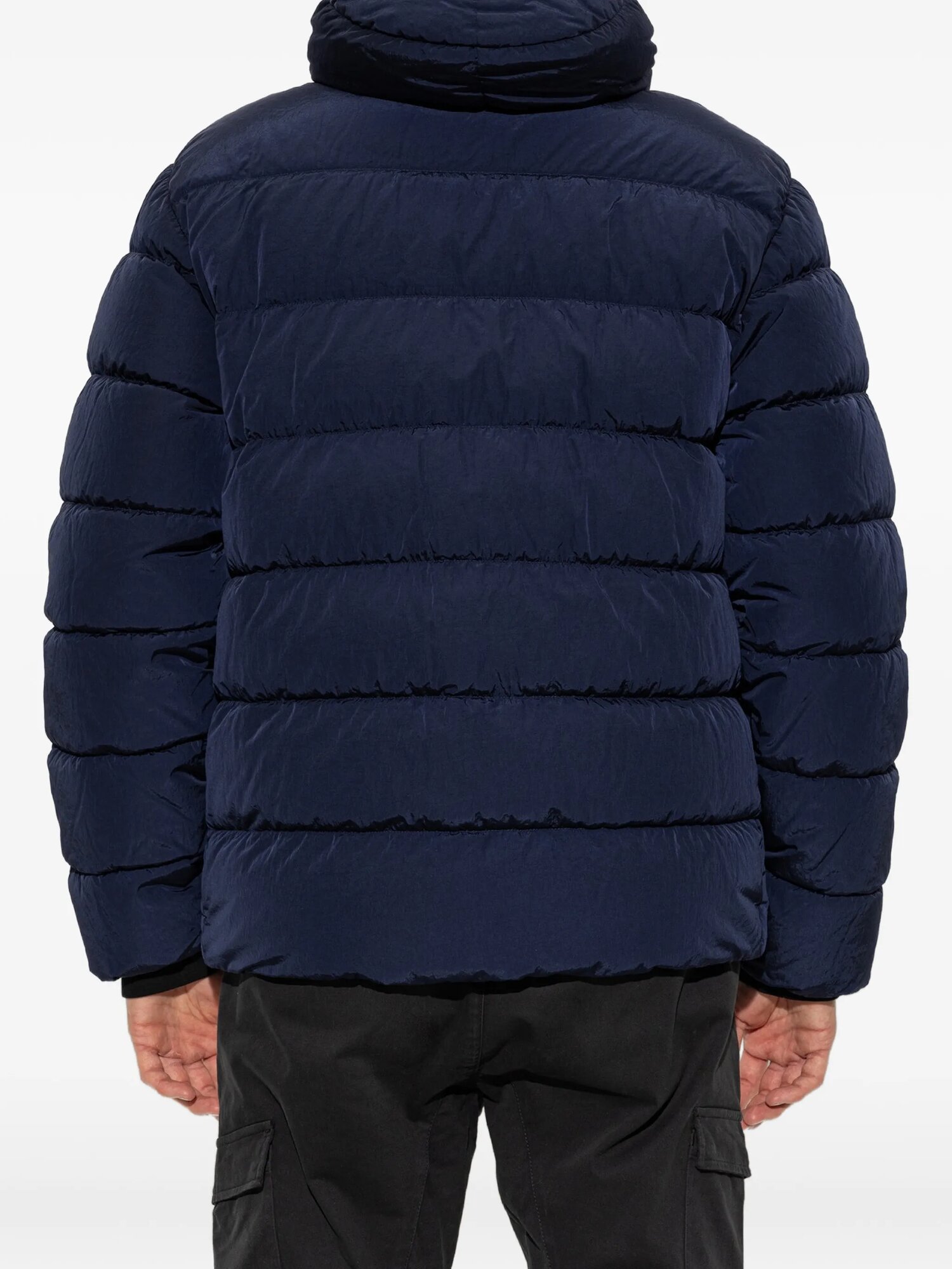 Куртка C.P. COMPANY Chrome-R Goggle down jacket, размер 2XL, синий — фото 1