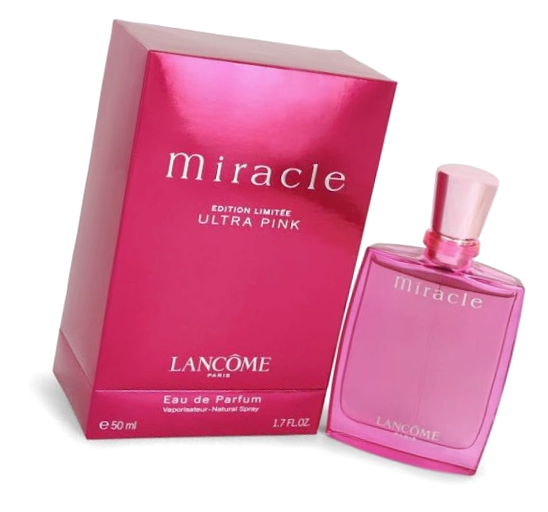 Женская парфюмерная вода Ланком Миракл Ультра Пинк 50 мл - Lancome Miracle Ultra Pink