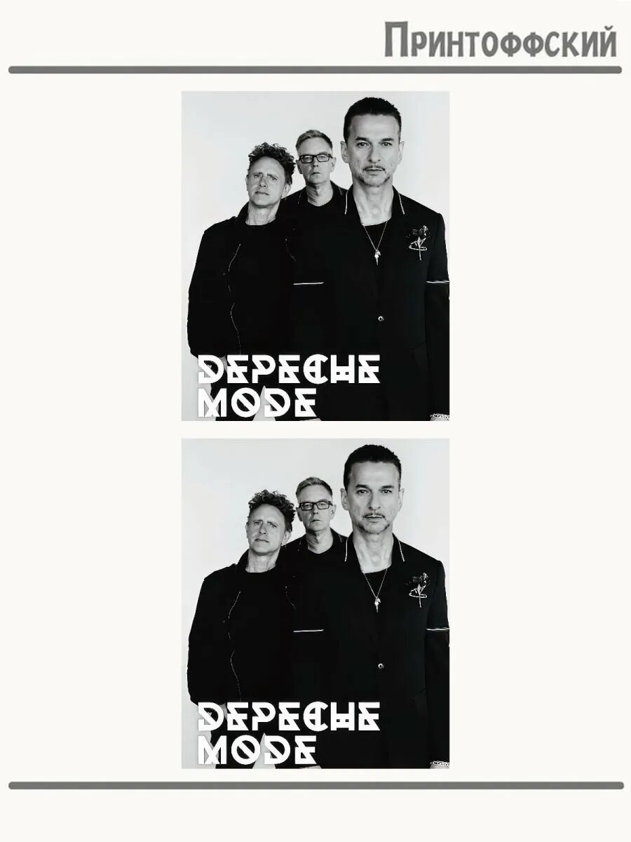 Термонаклейка Depeche Mode