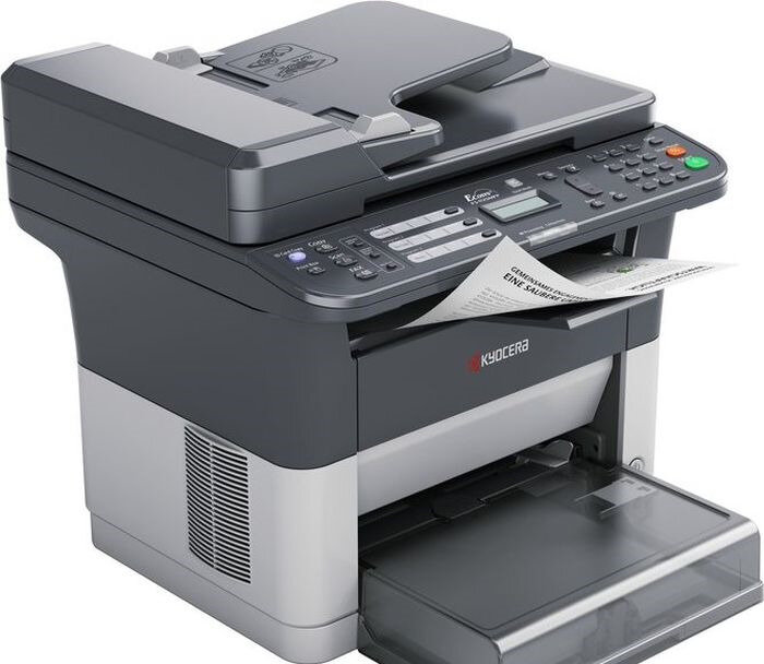 МФУ лазерный Kyocera FS-1025MFP (1102M63RU0/1102M63RUV) A4 Duplex белый/черный