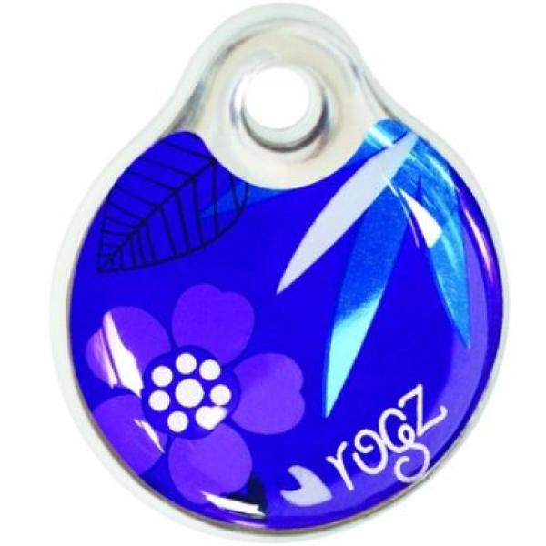 Rogz Адресник пластиковый "Фиолетовый лес", 2,7 см
