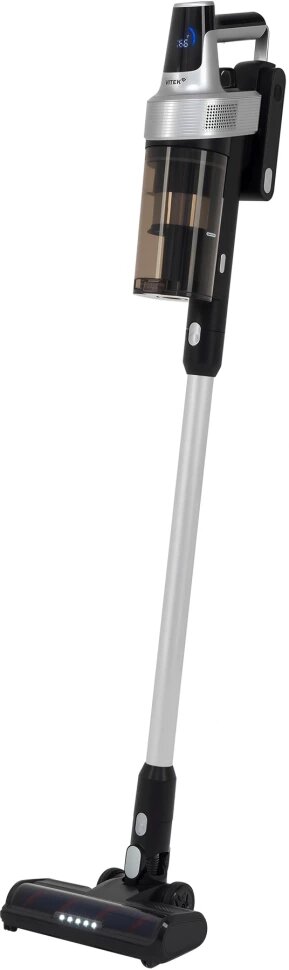 Пылесос Vitek VT-CLS01LIGHT темно-серый/серебристый