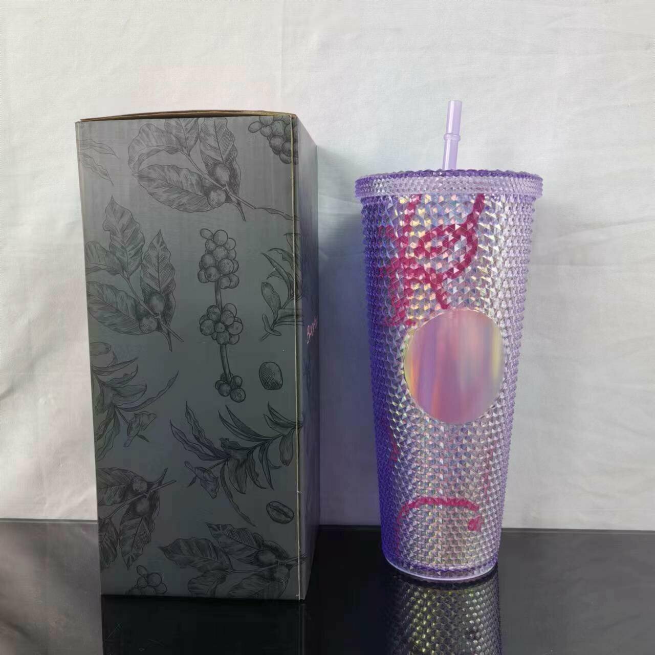 Стакан с трубочкой Starbucks BlackPink limited edition черный