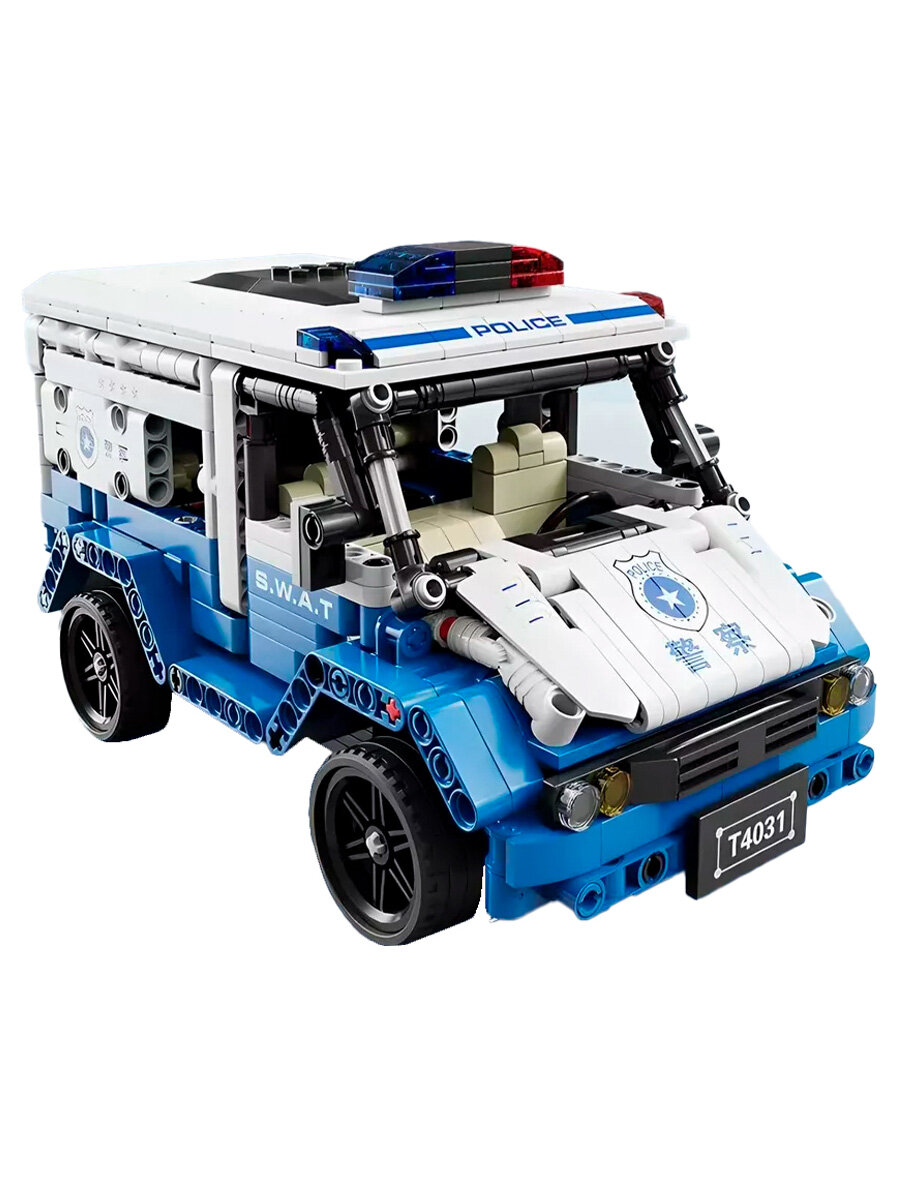 Конструктор TaiGaoLe Police Technology Remote Control (T4031), 662 шт.