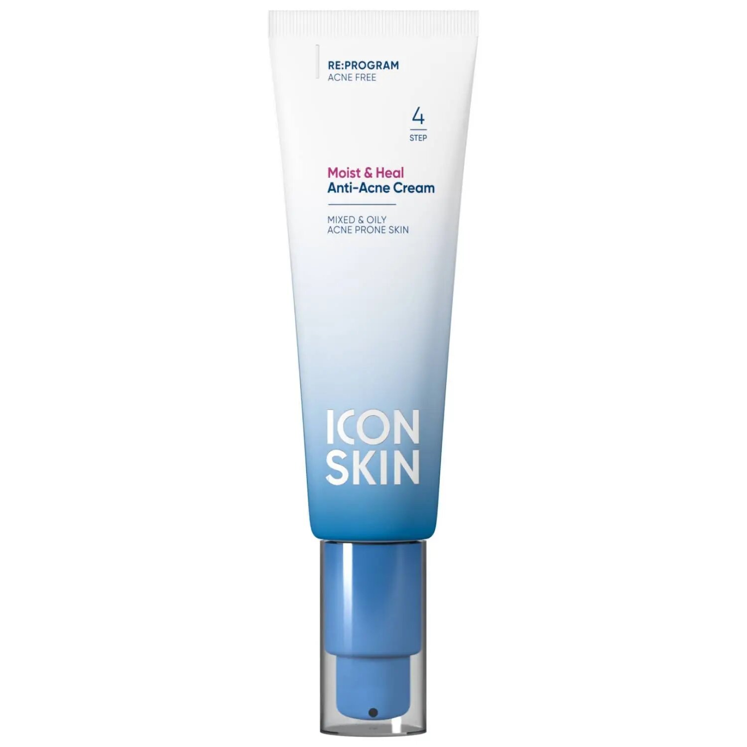 Увлажняющий крем для кожи, склонной к акне Moist & Heal, 50 мл