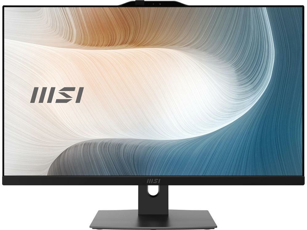 MSI Modern AM272P 1M AiO 27 FHD (1920x1080)IPS AG Non-touch, Core i3-100U (1.2GHz), 8GB DDR5(1x8GB),512GB SSD M.2, Intel UHD, WiFi, BT, camera, WirelessKB&