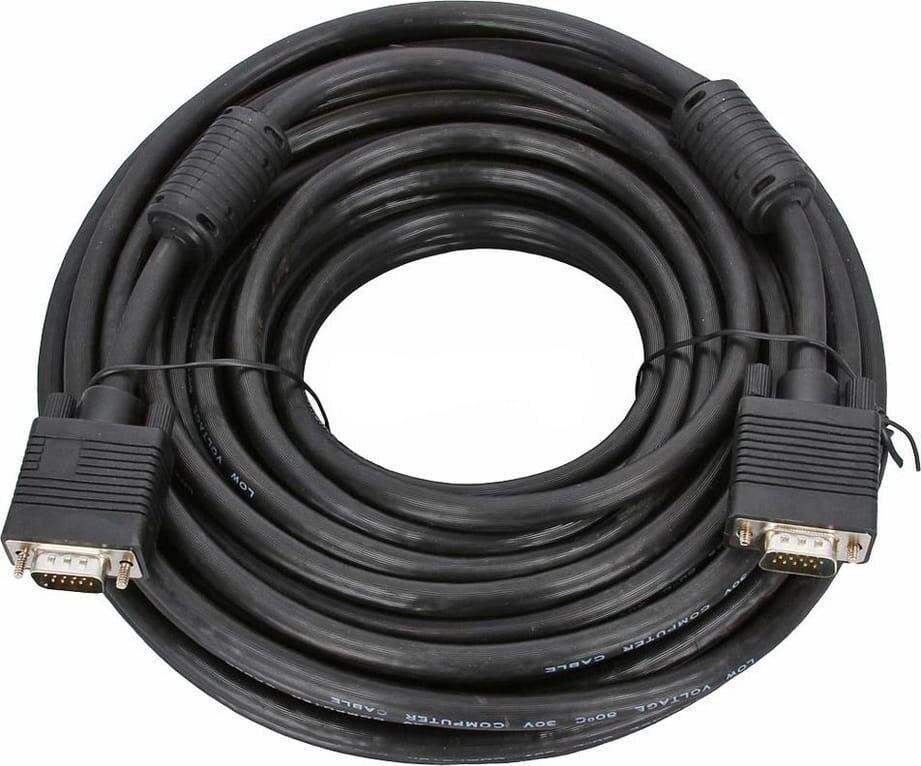Кабель VGA 15м 5bites APC-133-150 круглый черный