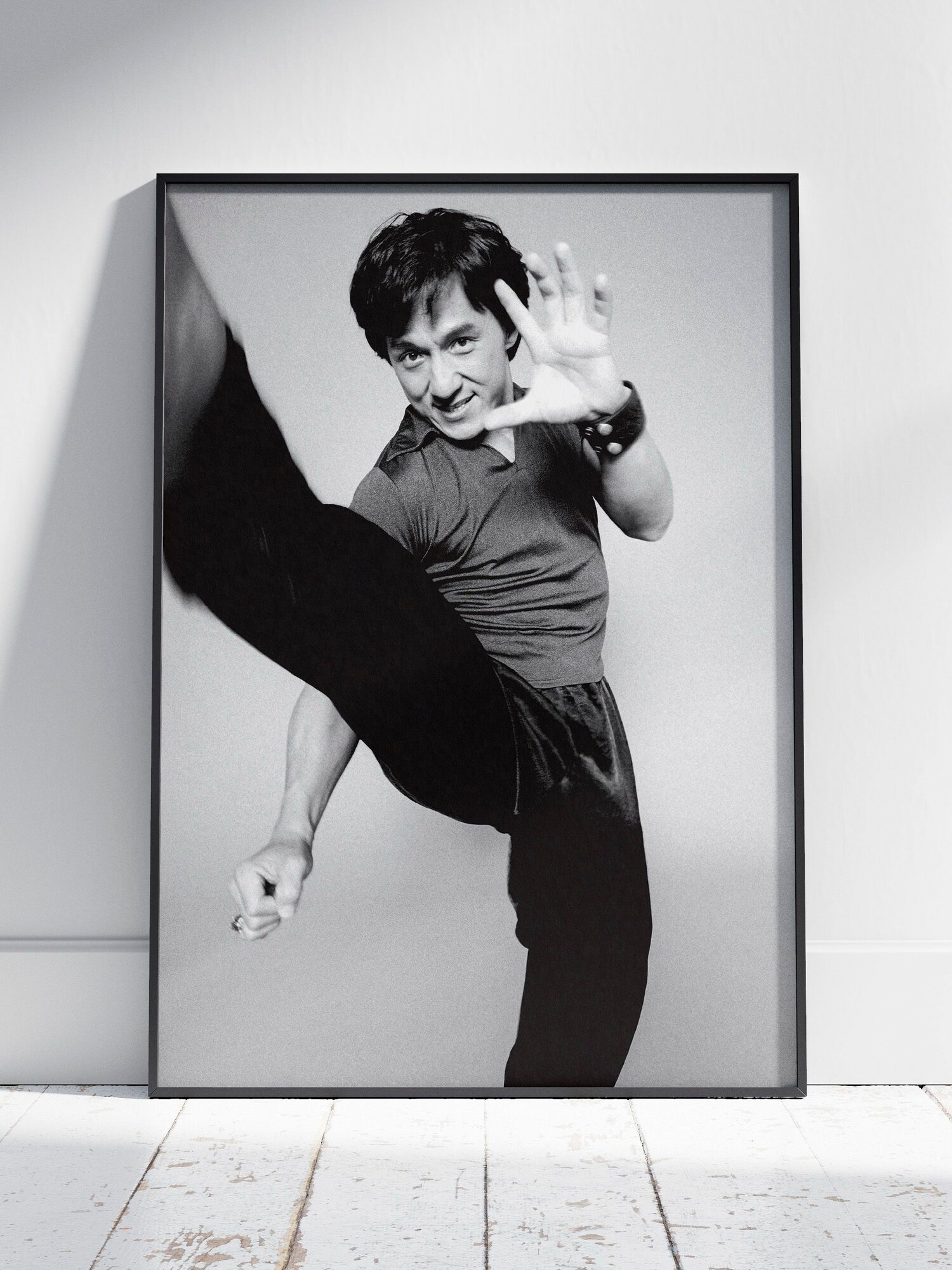 Плакат на стену для интерьера Джеки Чан (Jackie Chan 31) - Постер по актеру фильма, кино, сериала формата A4 (21x30 см)
