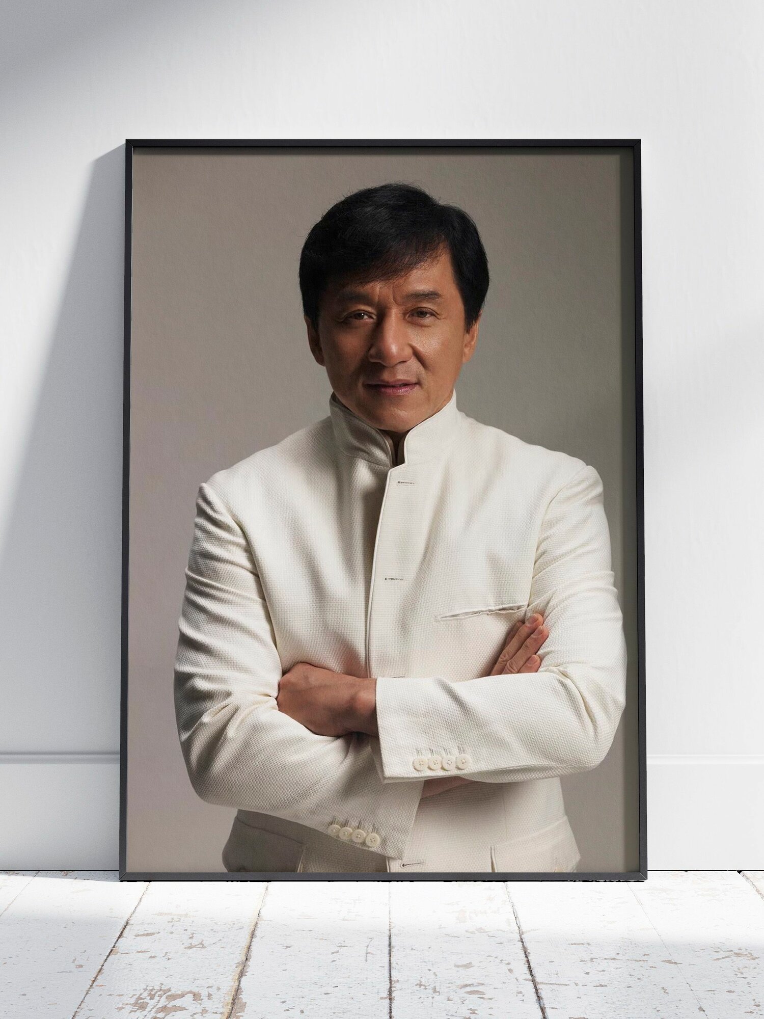 Плакат на стену для интерьера Джеки Чан (Jackie Chan 44) - Постер по актеру фильма, кино, сериала формата A4 (21x30 см)