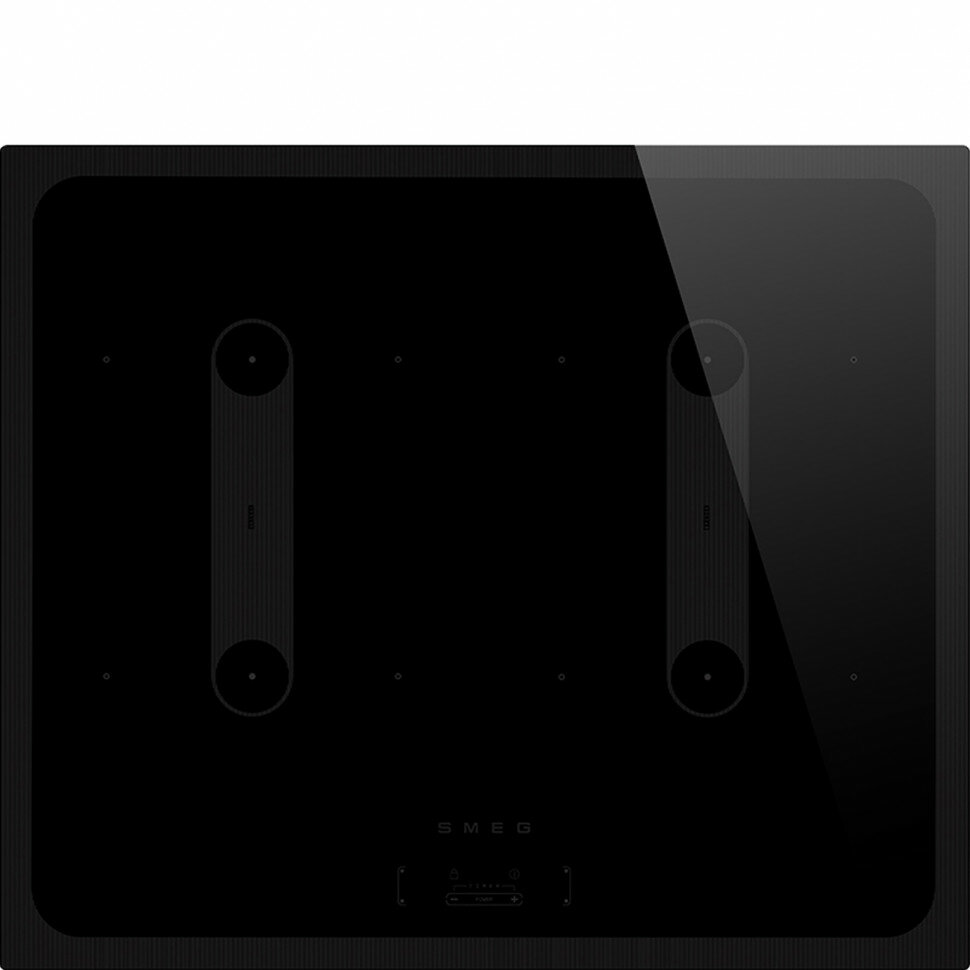 Варочная панель Smeg SI2B22641D, индукционная, стеклокерамическая, 4 зоны нагрева