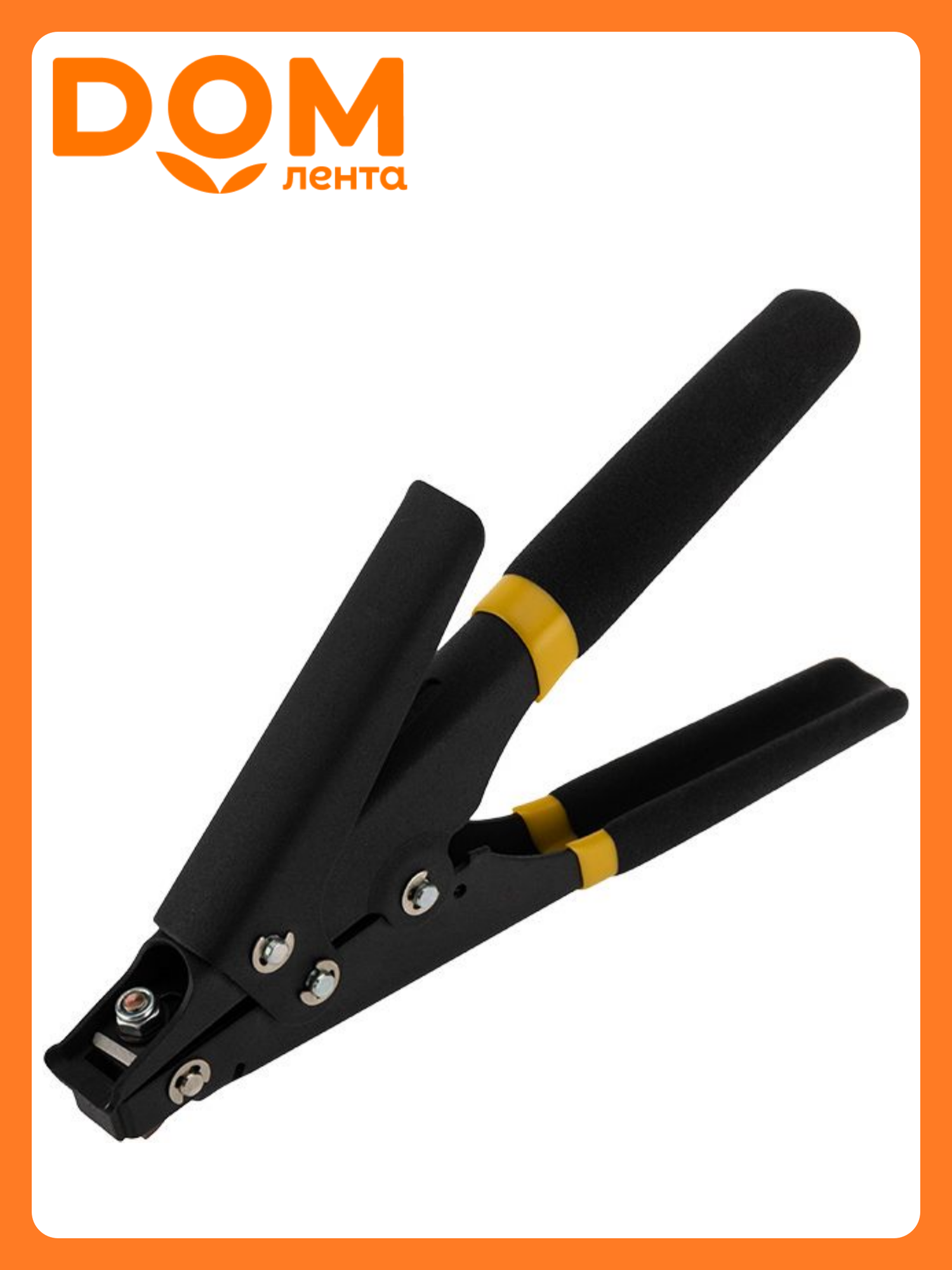 Инструмент REXANT HT-51, для затяжки и обрезки хомутов, черный