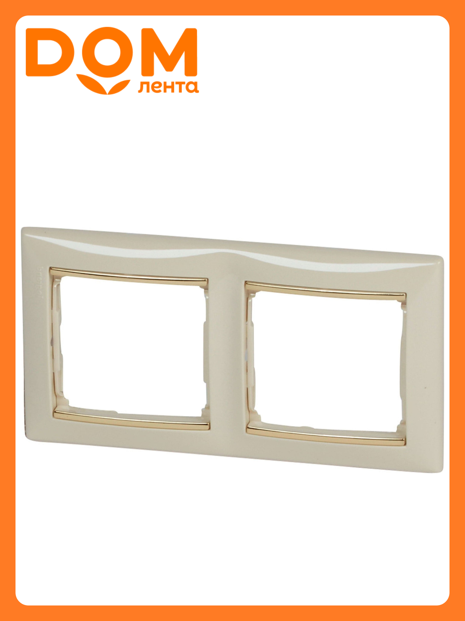 Рамка Legrand Valena Classic 695647, ABS пластик, IP20, белая