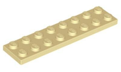 Деталь Lego 3034 Plate 2 x 8