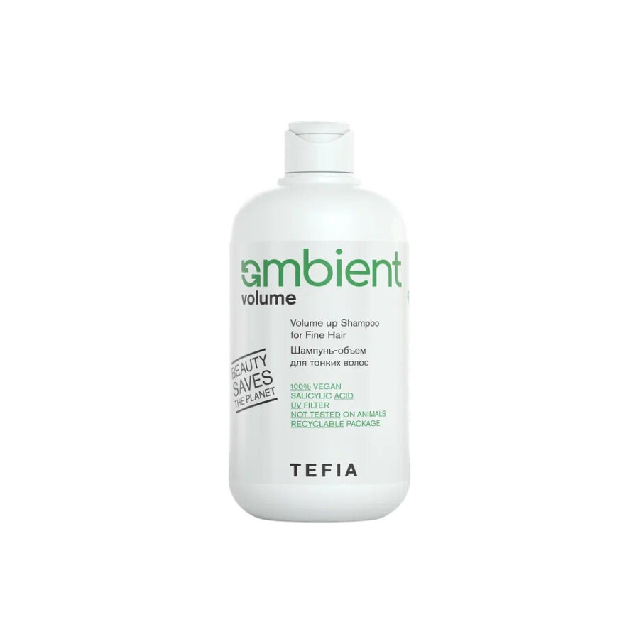 Tefia, Ambient Volume Шампунь-объем для тонких волос, 250 мл