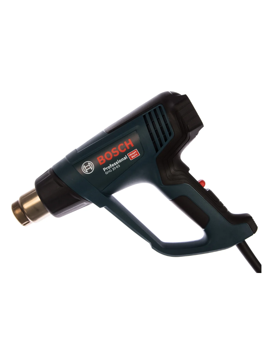 Фен технический BOSCH 06012A6201, синий, 2000 Вт, с насадками, с чехлом