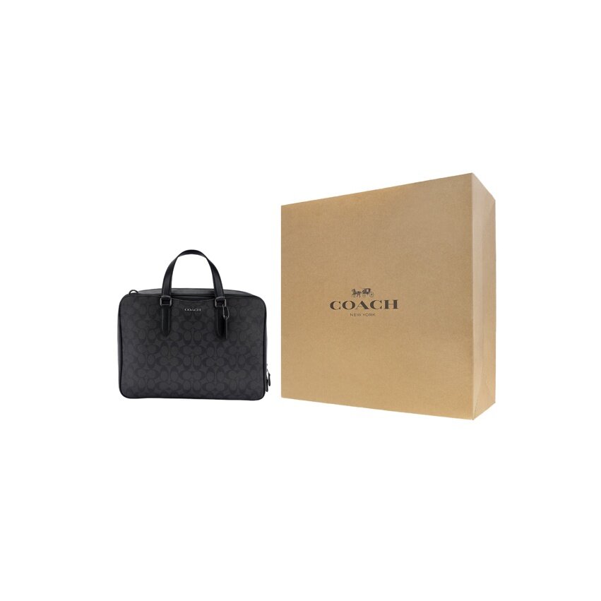 Портфель Coach, черный — фото 1