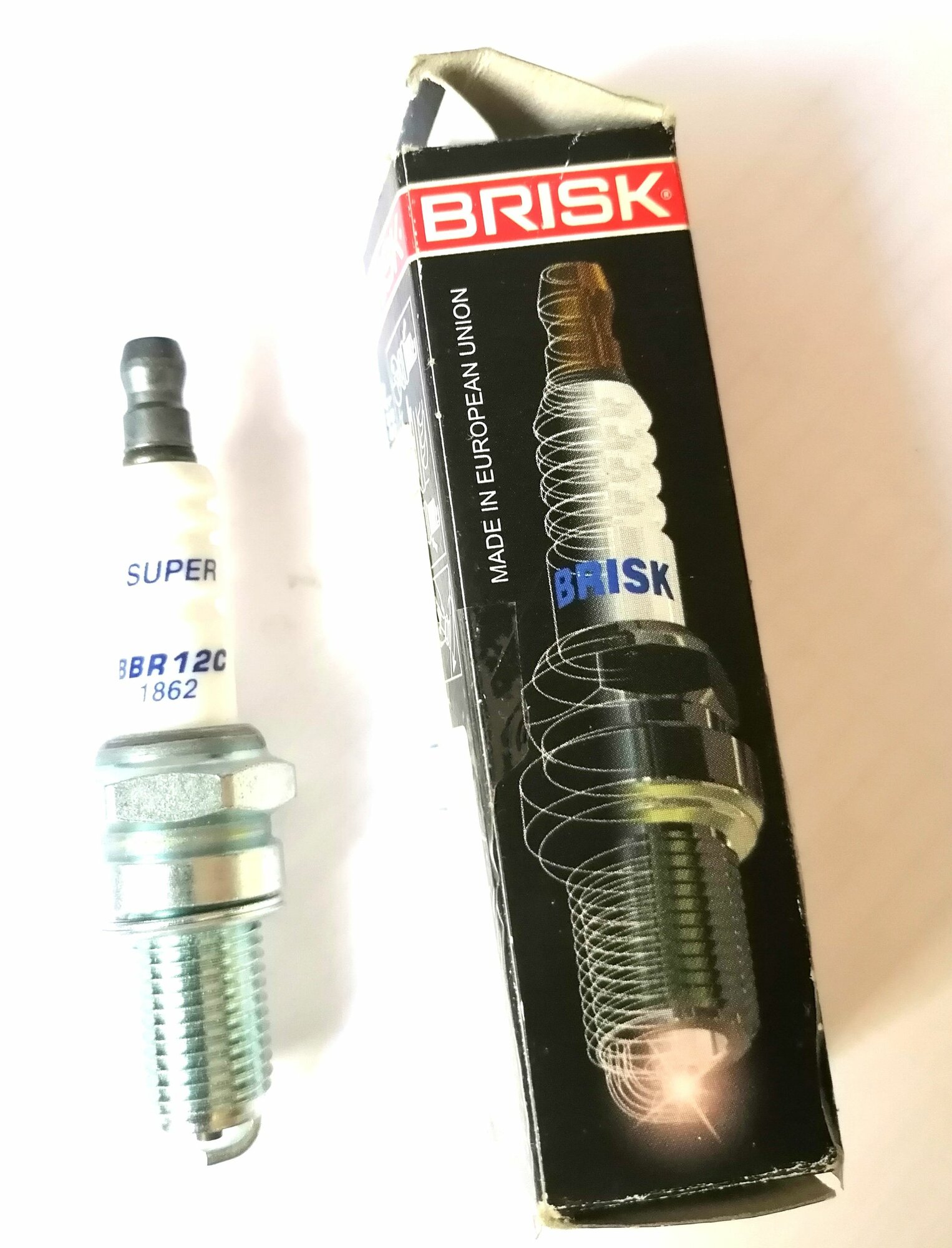 BRISK Свеча зажигания арт. BBR12C, 1 шт.