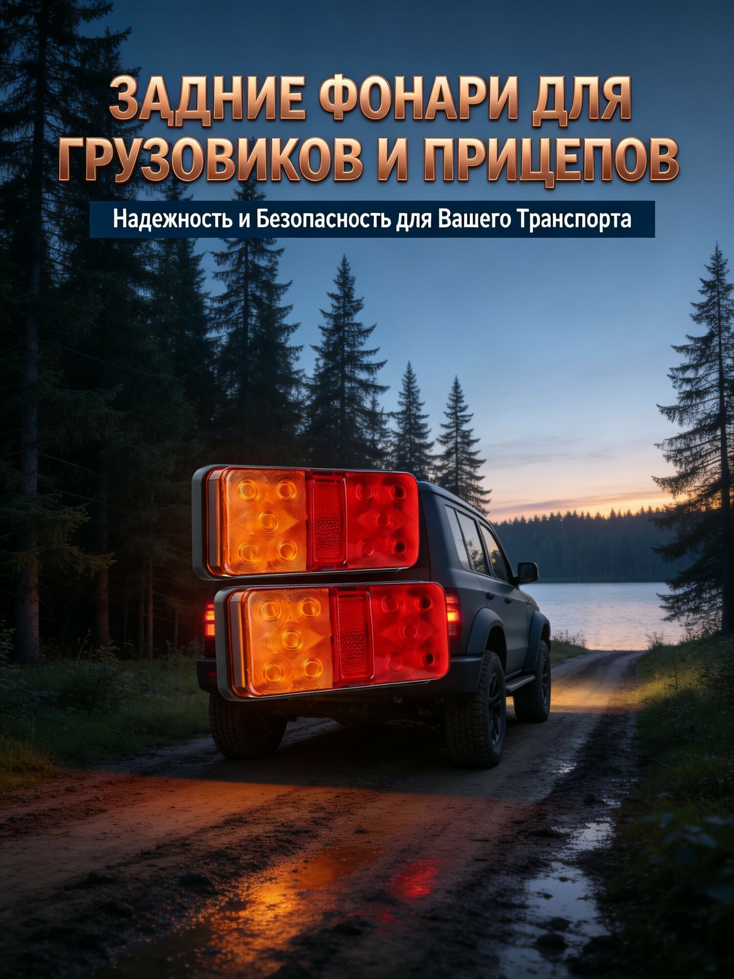 2 шт. 12 В 10 светодиодов водонепроницаемый задний фонарь для прицепа и грузовика, стоп-сигнал и указатель поворота для автомобиля лодки автофургона