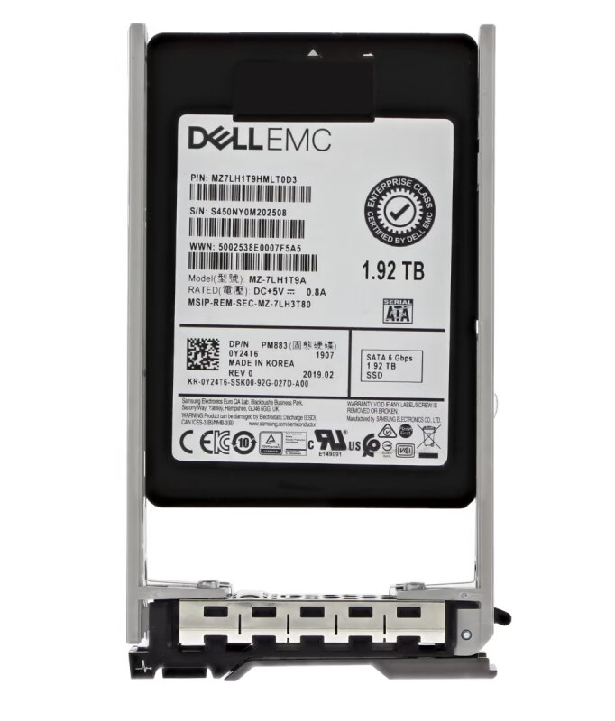 Жесткий диск Dell Y24T6 1.92TB SATAIII 2,5" SSD