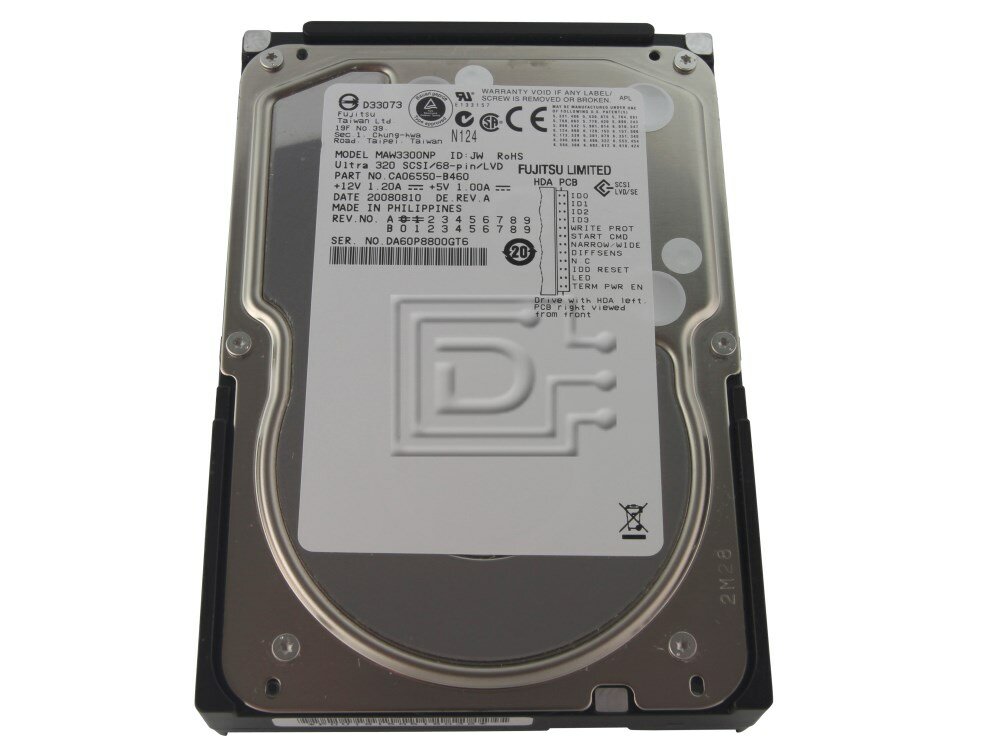 Жесткий диск Fujitsu MAW3300NP 300Gb U320SCSI 3.5" HDD