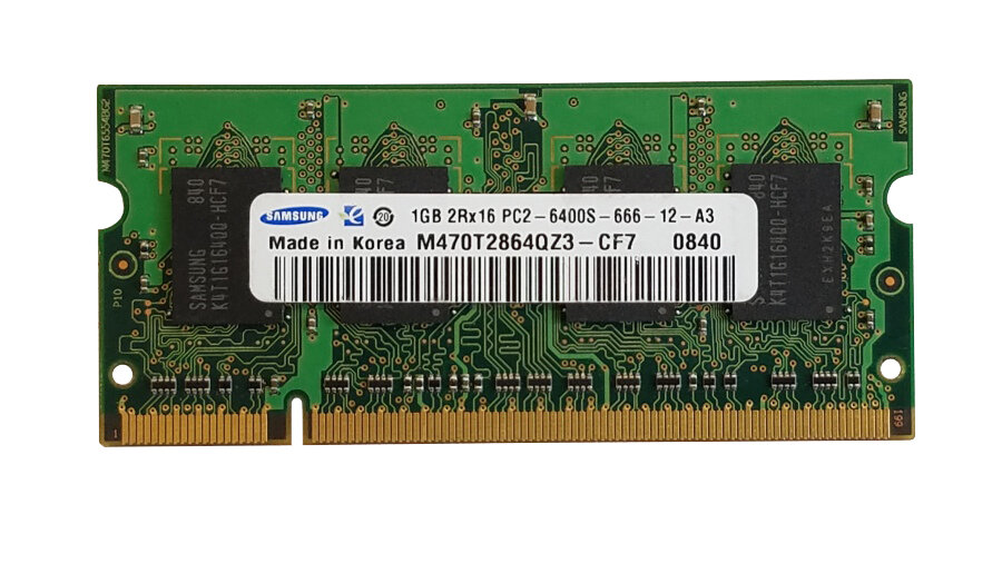 Оперативная память Samsung M470T2864QZ3-CF7 DDRII 1024Mb
