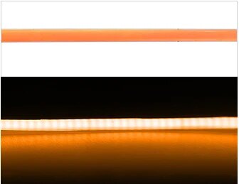 OCONA Светодиодная лента COB 480 светодиодов многоцветная 4 мм Orange, 2 м, 4mm 24V 480LED