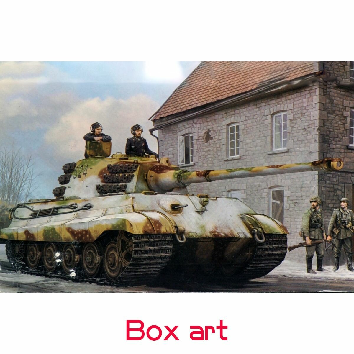HobbyBoss 84532 1/35 по шкале PZ.KPFW.VI SD. KFZ.182 Тигр II хенше I фед -1945