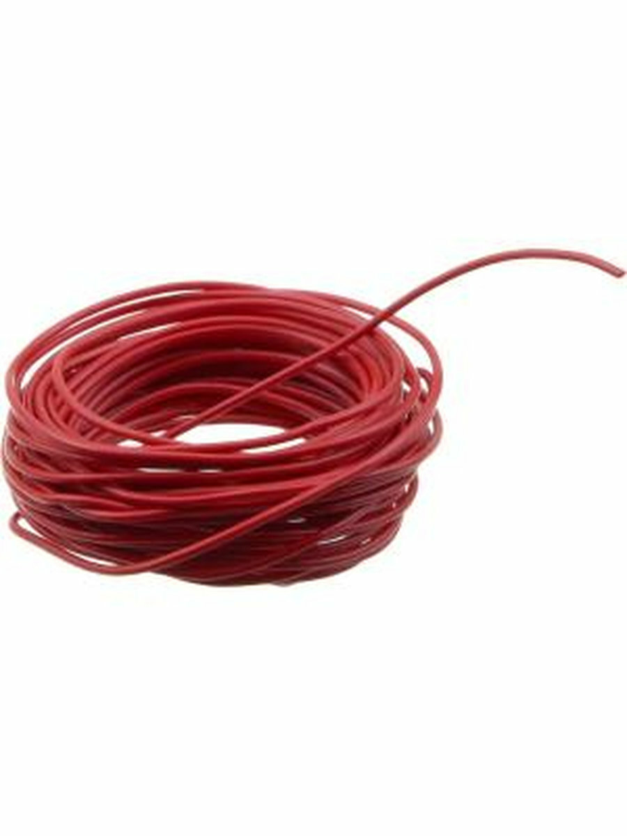 Кабель мгшв 0.2мм. кв. красный (5метров)