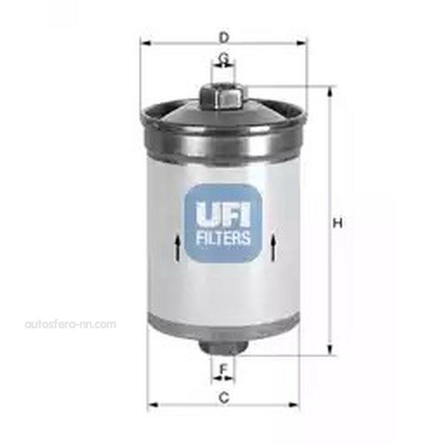UFI 3150600 Фильтр топливный