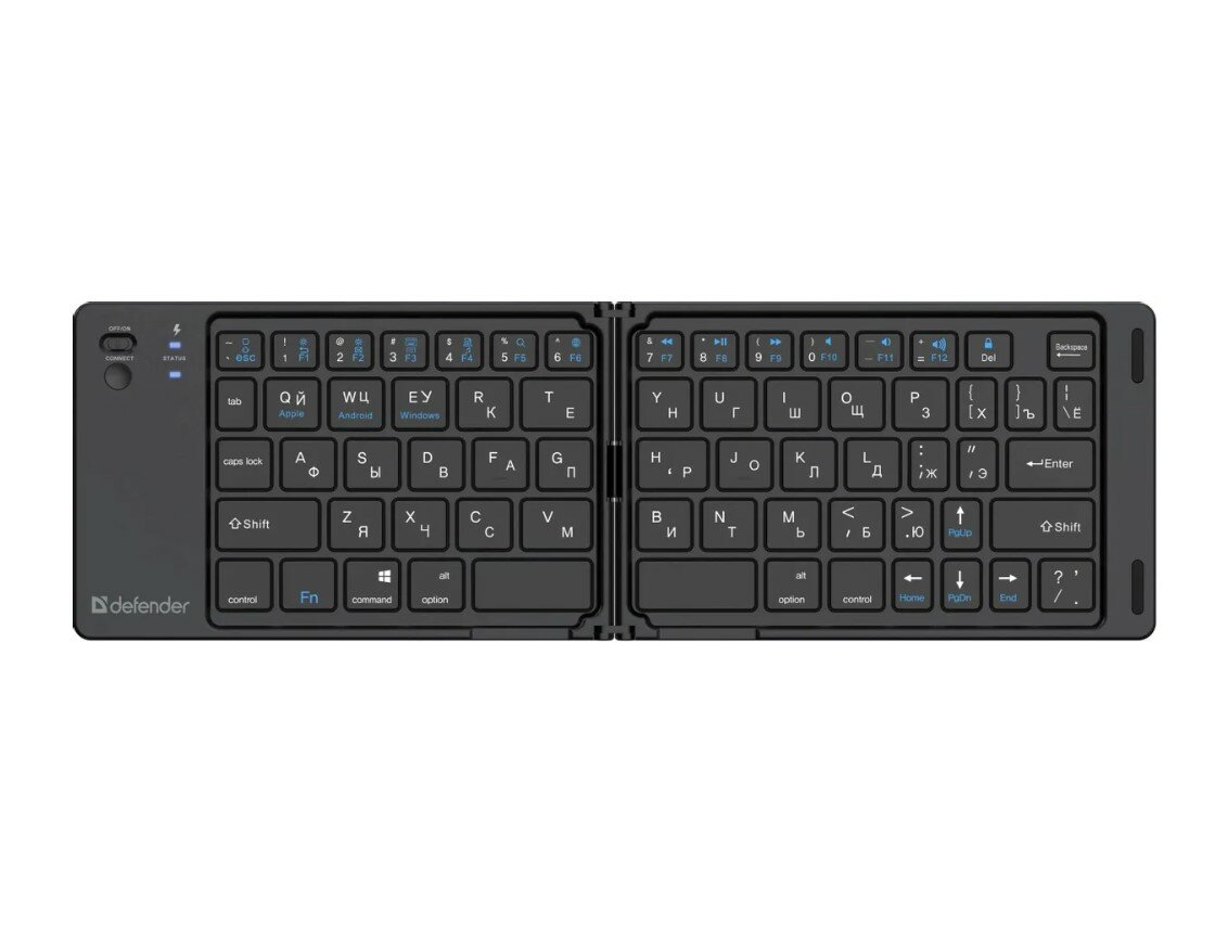 Клавиатура Defender Enigma SB-094, беспроводная, USB, Bluetooth, мембранная, черный