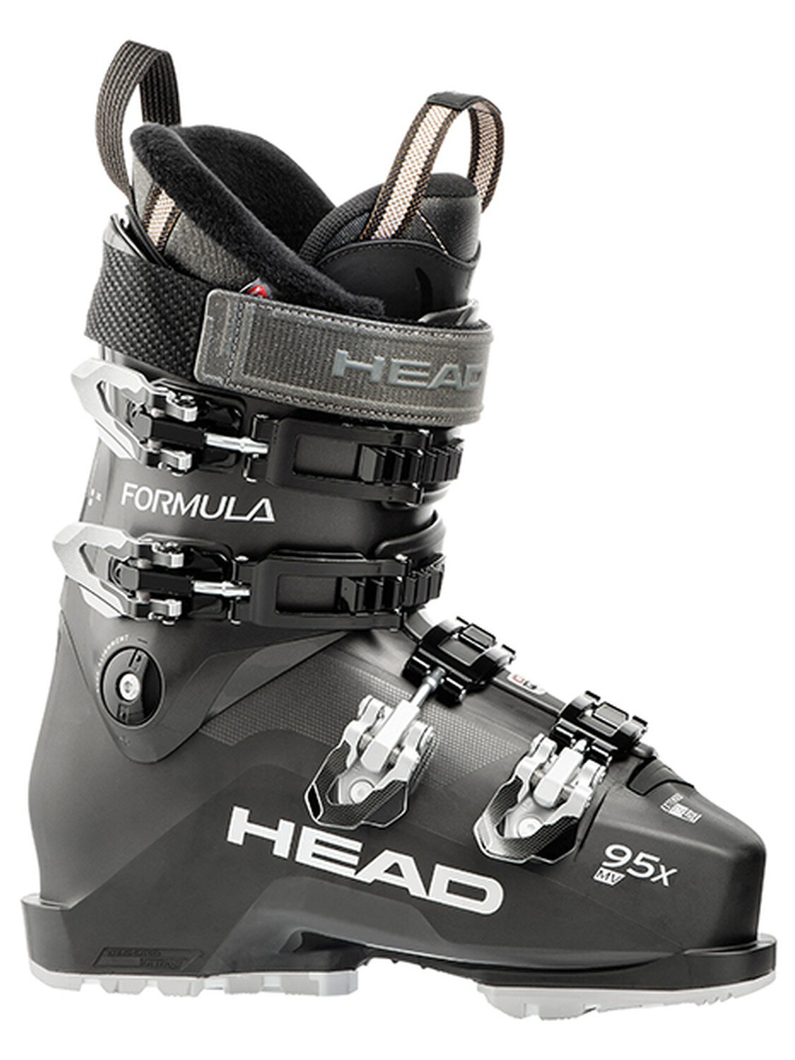 Горнолыжные ботинки Head Formula 95X W MV GW Anthracite/Black 24/25 , для женщин , черный