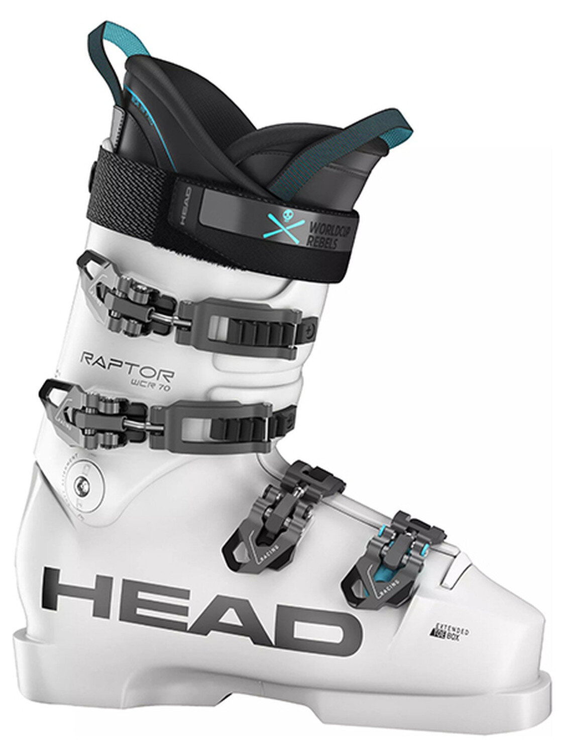 Горнолыжные ботинки Head Raptor WCR 70 White 24/25 , для детей , белый