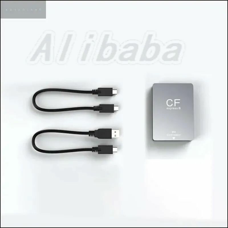 Устройство считывания карт SD CFexpress типа B с двумя слотами USB 3.2, 10 Гбит/тип кабелем C/A для зеркальных камер